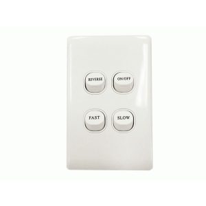 Aeratron FR FR360WH White Ceiling Fan With Remote 60"