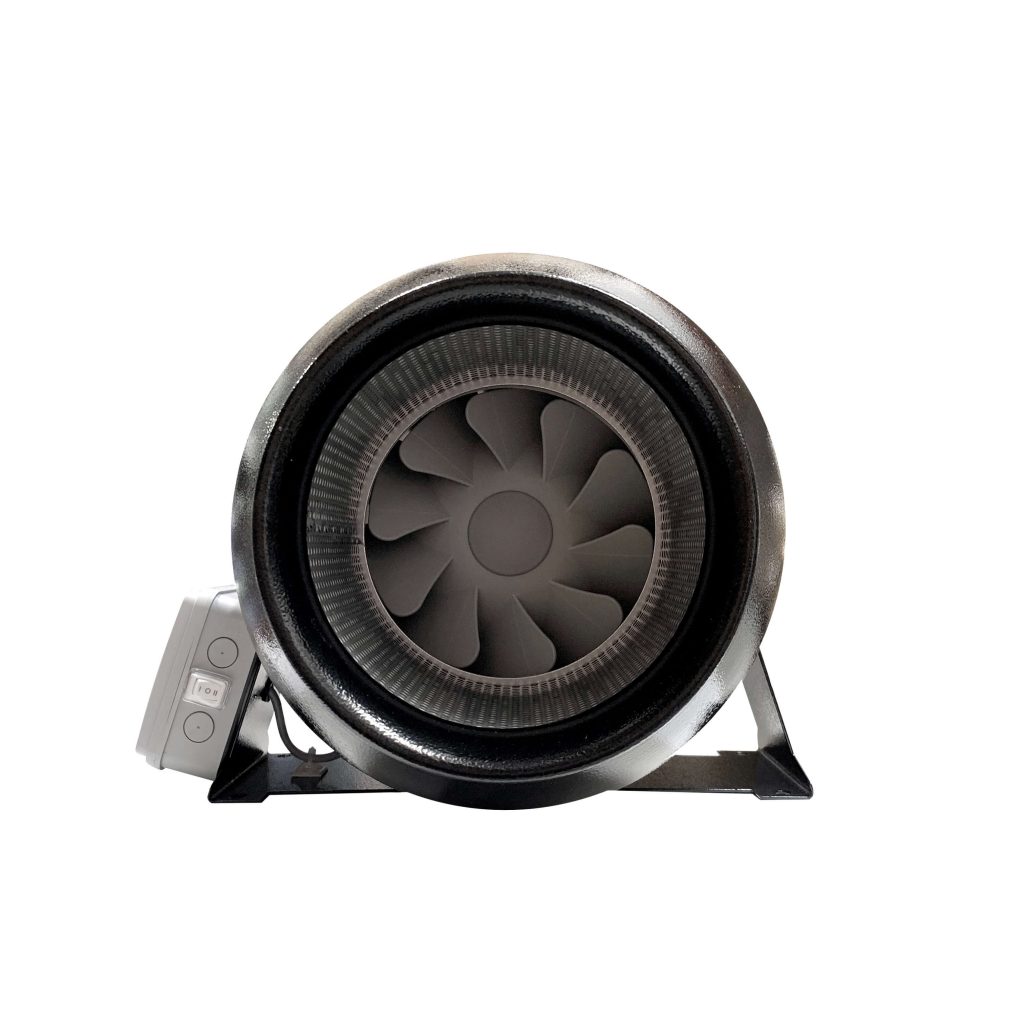 Fanco TT Silent 200 Inline Fan with Plug for DIY installation ...