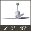 Aeratron FR FR360WH White Ceiling Fan With Remote 60"