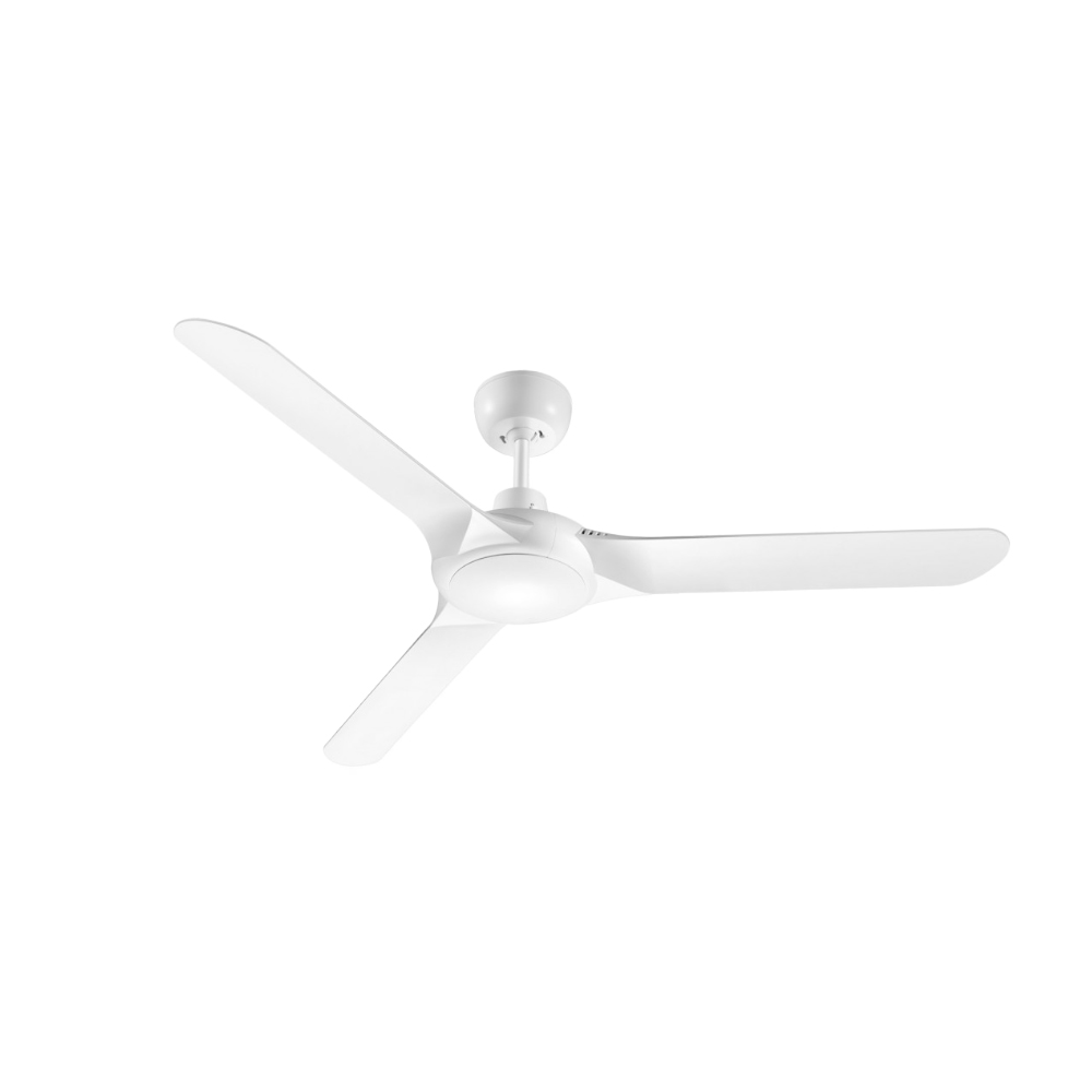 Spyda Ceiling Fan with Dimmable CCT Light- White 62" | Universal Fans