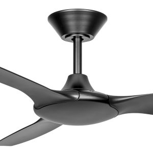 Three Sixty Delta DC Motor Ceiling Fan - Black 56" | Universal Fans ...