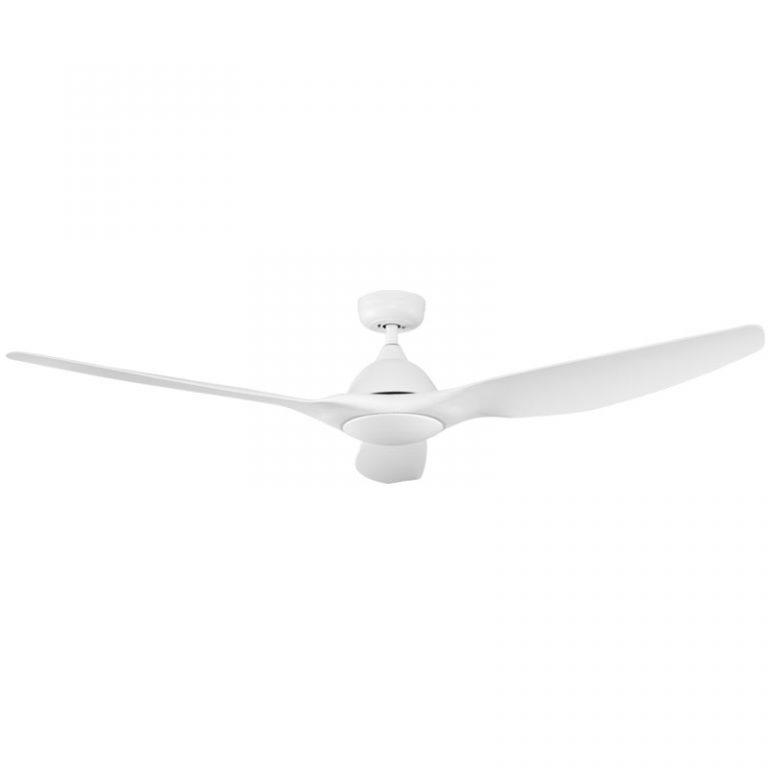 Fanco Horizon High Airflow DC Ceiling Fan with Wall Control - White 64"