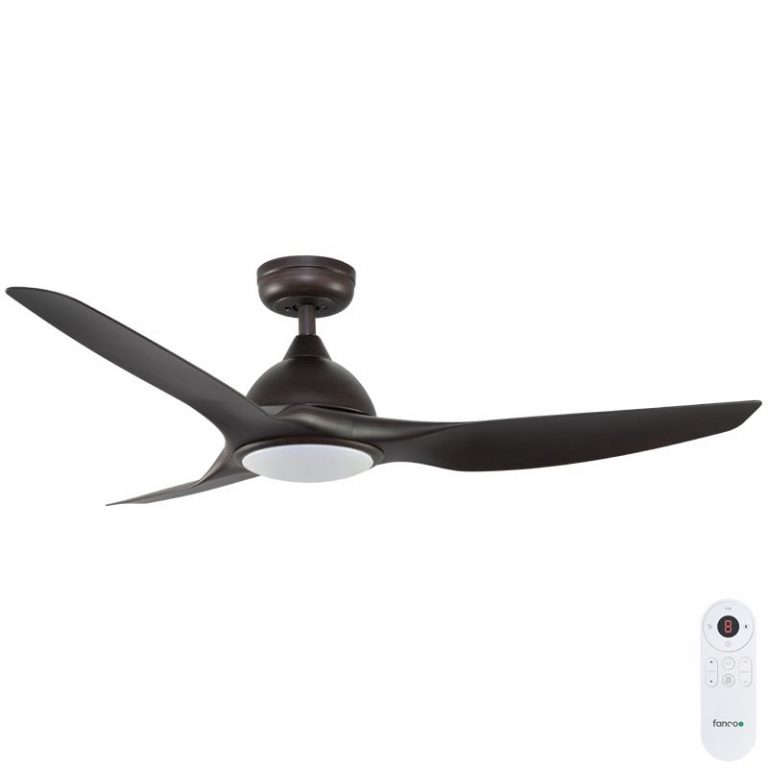 Fanco Horizon SMART High Airflow DC Ceiling Fan with Dimmable CCT LED ...