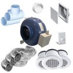 3 Room Fresh Air Kit with Speed Control | Universal Fans Australia