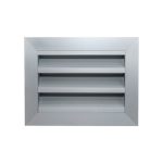 External Wall Vent Aluminium Weatherproof Louvre 150mm
