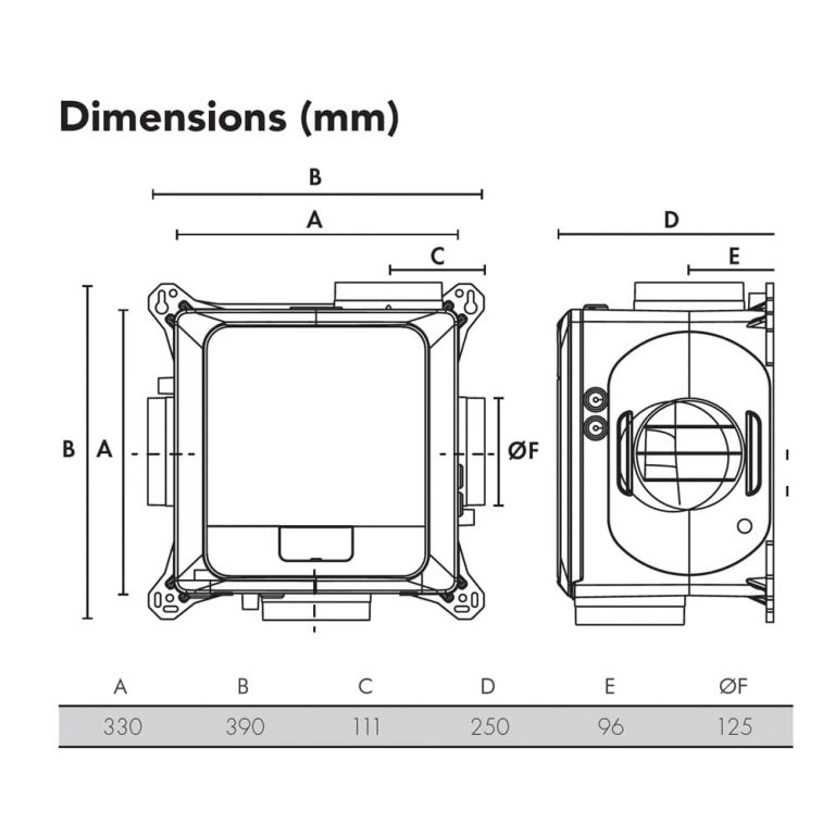 Vent-Axia Multivent Continuous Ventilation Kit - Universal Fans