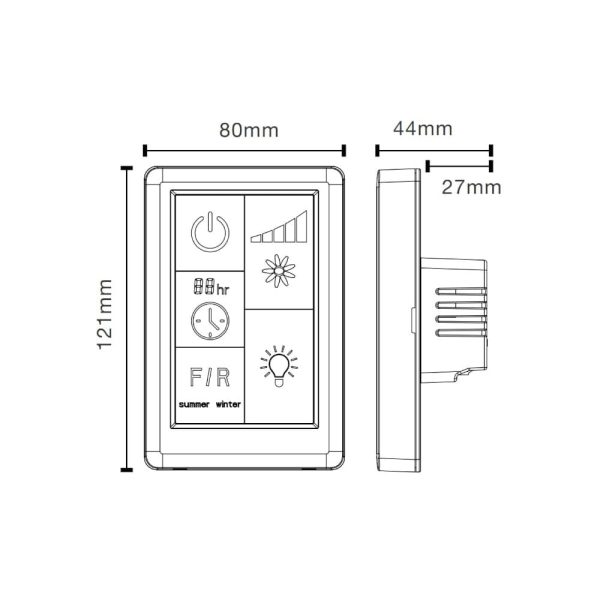 Ceiling Fan Remote Controls - Browse Our Extensive Range | Universal ...