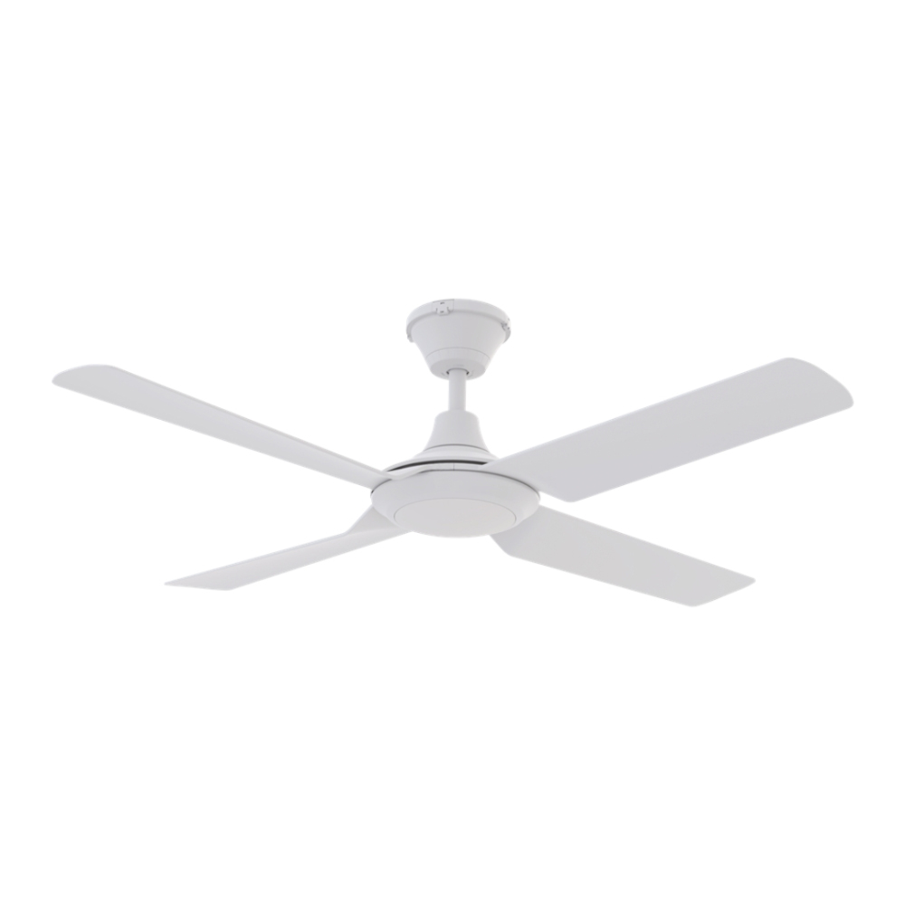 Domus Fresco IP66 DC Ceiling Fan 52 inch with LED Light. White ...