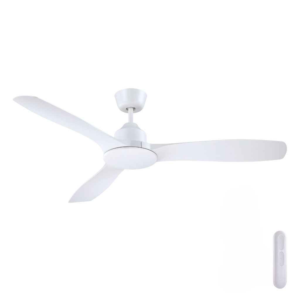 Mercator Raptor DC Ceiling Fan 52" - White | Universal Fans