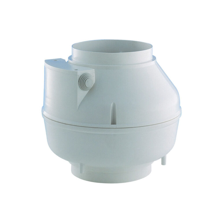 Elicent AXC 125 TP - Centrifugal Inline - Plastic with Mounting Brackets | Universal Fans Australia