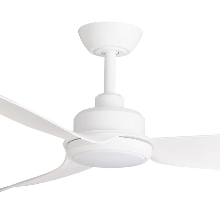 Three Sixty Trinity DC Ceiling Fan 48" w/ LED Light - Black with Koa ...